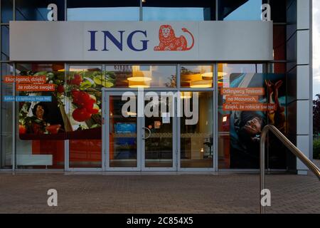 Headquarters of ING Bank in katowice Stock Photo - Alamy