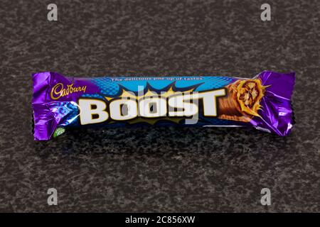Boost Chocolate Bar Stock Photo - Alamy