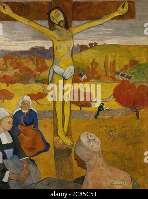 Paul Gauguin - The Yellow Christ 1889 Stock Photo - Alamy