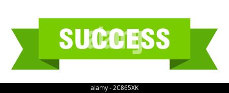 success ribbon. success paper band banner sign Stock Vector Image & Art - Alamy