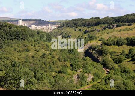 Tarmac Tunstead quarry, Derbyshire Industrial shunter's and ...