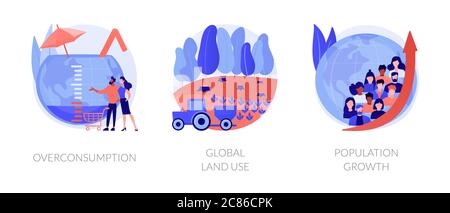 Resource consumption vector concept metaphors Stock Vector Image & Art ...