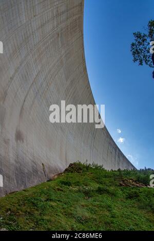 The Dam - Val di Lei Stock Photo - Alamy