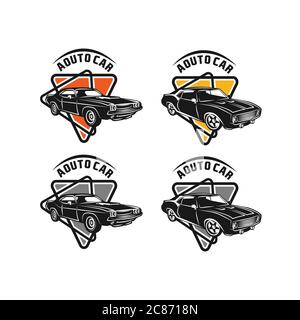 fast car logo automotive logo template Stock Vector Image & Art - Alamy
