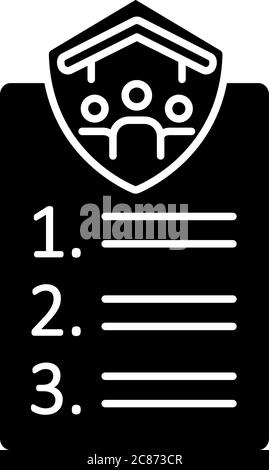 Dormitory black glyph icon. Students residence hall. Accommodation for ...