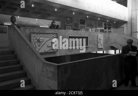 AJAXNETPHOTO. 1969. PORTSMOUTH, ENGLAND. - ART EXHIBITION - AN ART ...