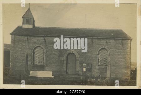 St James church, Woodhead, Derbyshire. A remote chapel beside the A628 ...