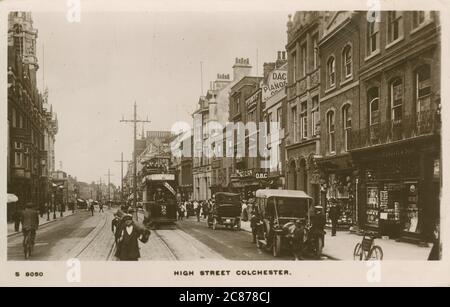 The High Street, Colchester, Essex, England, UK Stock Photo - Alamy