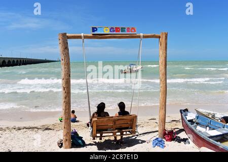 The worlds longest pier in Progreso Yucatan Mexico over 6 km long ...