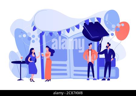 Prom party concept vector illustration Stock Vector Image & Art - Alamy