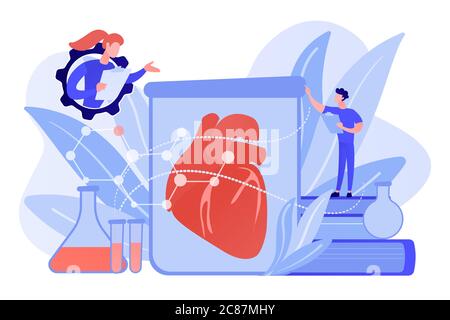 Lab-Grown Organs concept vector illustration Stock Vector Image & Art ...