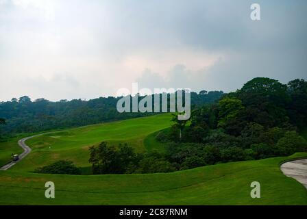 Golf course called La Reunion in Guatemala, destroyed by volcano ...