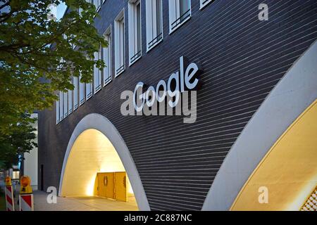 Munich, Deutschland. 21st July, 2020. Google Germany GmbH in Muenchen ...