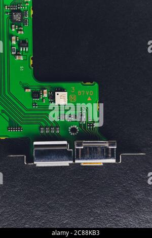 Electronic boards from a compact camera DSLR Stock Photo - Alamy