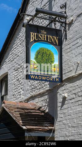 Bush Pub Ovington Stock Photo - Alamy