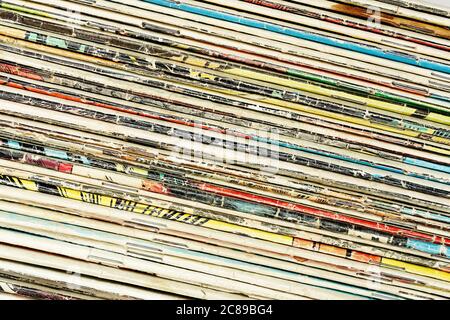 stack of old comic books, abstract backround Stock Photo - Alamy