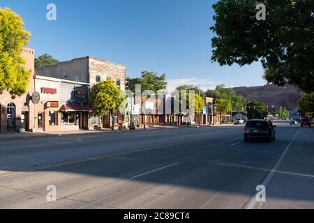 Main Street in downtown Moab, Utah, USA Stock Photo - Alamy