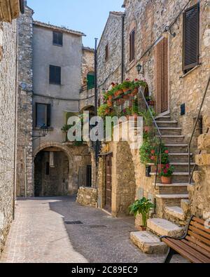 Village of Montecchio, Terni, Umbria, Italy Stock Photo - Alamy