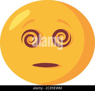 emoji face sickness flat style icon vector illustration design Stock ...