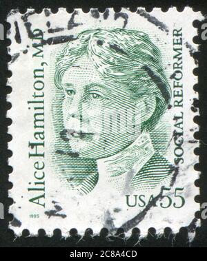 UNITED STATES - CIRCA 1995: stamp printed by United states, shows Comic ...