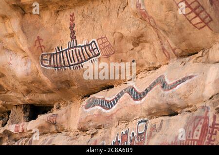 Cave in Dogon country, Mali Stock Photo - Alamy