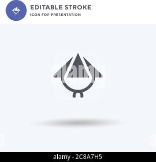 Kasa icon vector, filled flat sign, solid pictogram isolated on white ...