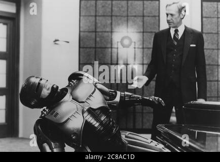 ROBOCOP 1987 Orion Pictures film with Peter Weller as the cyborg ...