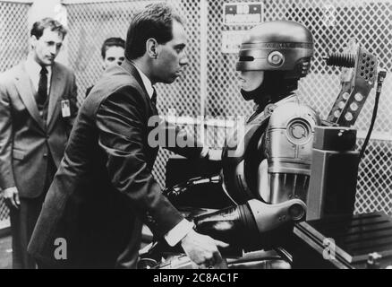 ROBOCOP 1987 Orion Pictures film with Peter Weller as the cyborg ...