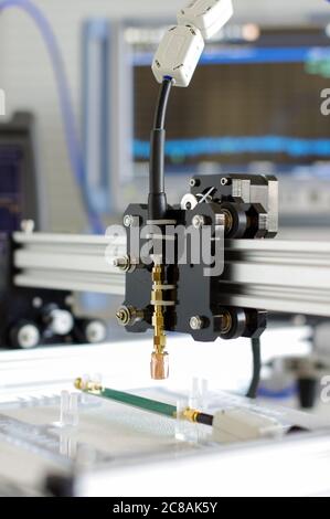 Near field electromagnetic compatibility radiated immunity scanning ...