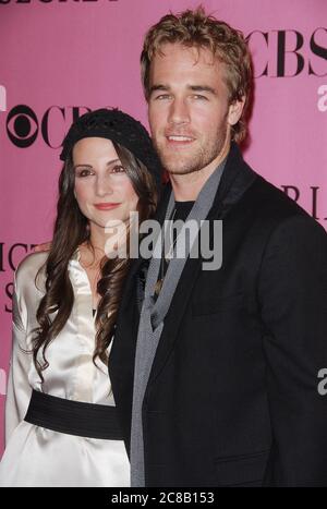 James Van Der Beek and Heather McComb arrive at the 12th Annual ...