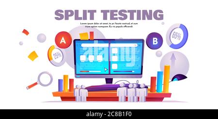 Digital technology, testing, strategy and company work process set ...
