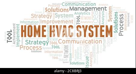 HVAC word cloud concept. Vector illustration Stock Vector Image & Art ...