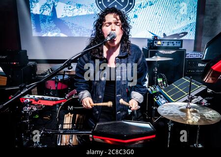 Mercury Prize nominee Georgia performs at the British Music Embassy at ...