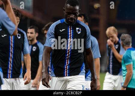 Omar Colley of UC Sampdoria during football Match at Stadio Olimpico ...