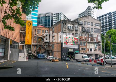The Basement Theatre in Auckland, New Zealand Stock Photo - Alamy