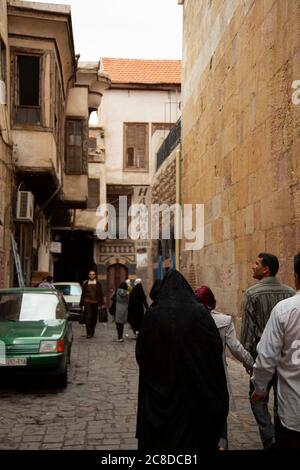 old houses in old Damascus ,Syria 22-1-2010 ,photo Carole al-Farah ...