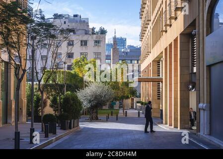 Modern architecture in downtown of Beirut, Lebanon Stock Photo - Alamy