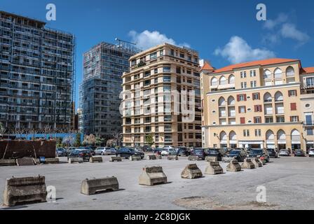 GC Towers residential building in Centre Ville district of Beirut ...