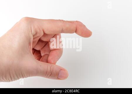 cut index finger with a extensor tendon injury, mallet finger ...