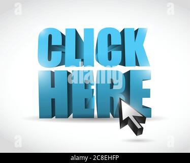 Click hand cursor with buttons and text On Off. Clicking hand on and ...
