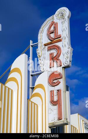 The El Rey Theater Los Angeles Art Deco Architecture Wilshire Boulevard ...