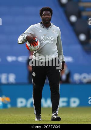 Leicester City First Team Coach Kolo Toure during the pre-season ...