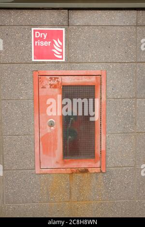 dry riser for use by fire service inlet Berlin Germany Stock Photo - Alamy