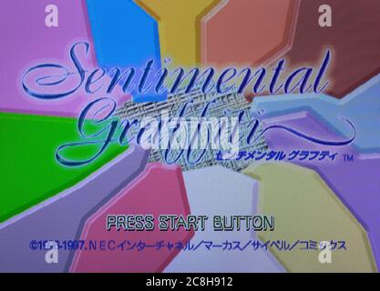 Sentimental Graffiti - Sega Saturn Videogame - Editorial use only Stock ...