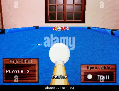 Side Pocket 3 - 3D Polygon Billiard Game - Sega Saturn Videogame ...