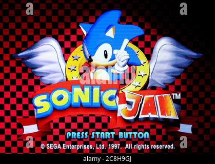 Sonic Jam - Sega Saturn Videogame - Editorial use only Stock Photo - Alamy