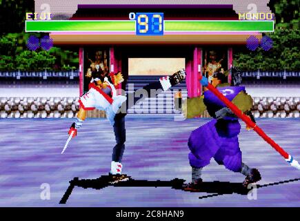 Toh Shin Den S - Sega Saturn Videogame - Editorial use only Stock Photo ...