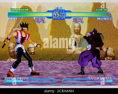 Toh Shin Den URA - Sega Saturn Videogame - Editorial use only Stock ...