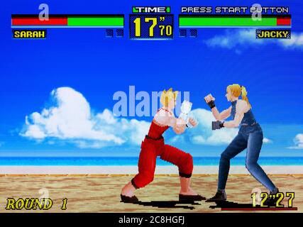 Virtua Fighter - Sega Saturn Videogame - Editorial use only Stock Photo - Alamy