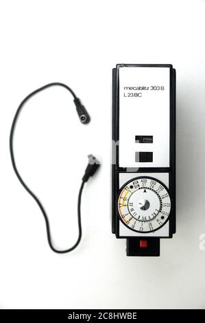 Flash metz 303 B, flash, light, photography Stock Photo - Alamy